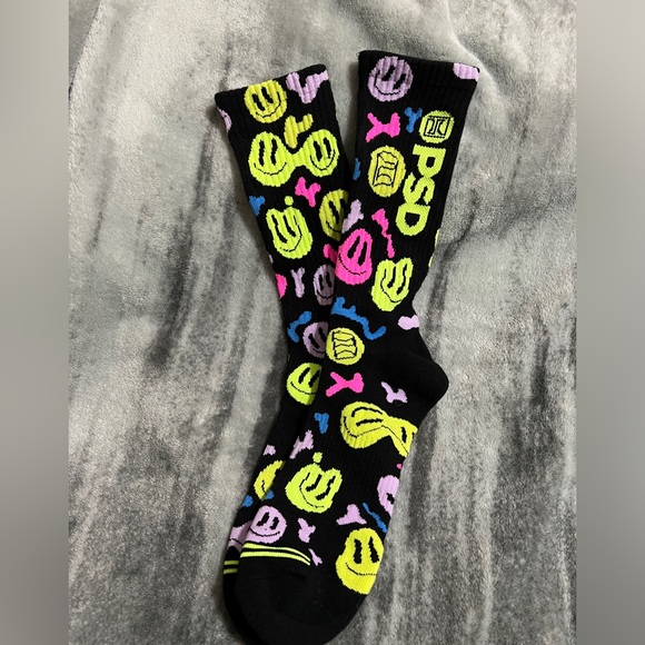 Underwear & Socks | Psd Smiley Faces Socks | Poshmark